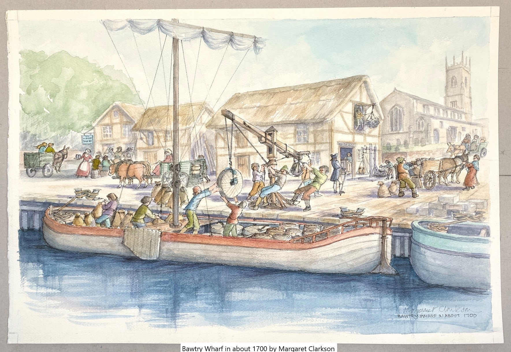 Bawtry Heritage Through Art - A Snapshot of Work by Bryan Hancock.